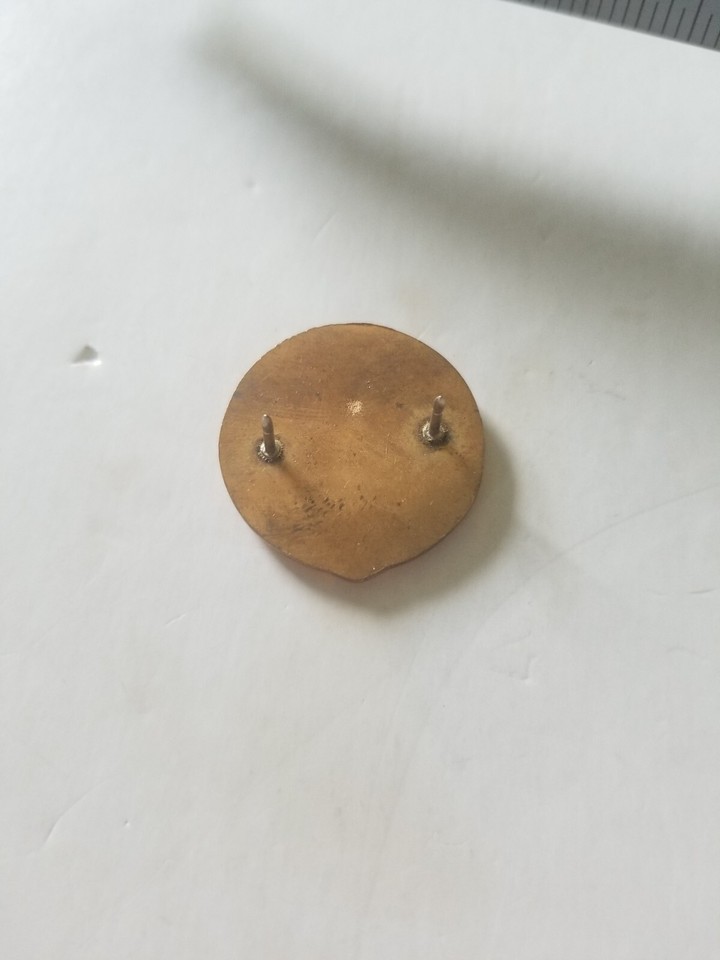 HARLEY DAVIDSON PANHEAD METAL PINBACK COPPERISH GOLD TONE COLOR | eBay