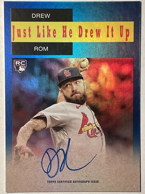 2024 Topps Archives Drew Rom 1958 TV Westerns Auto /25 | eBay