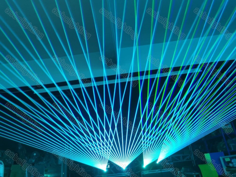 15W RGB sharpy beam laser stage lights 15W Event Animation Power Beam ...