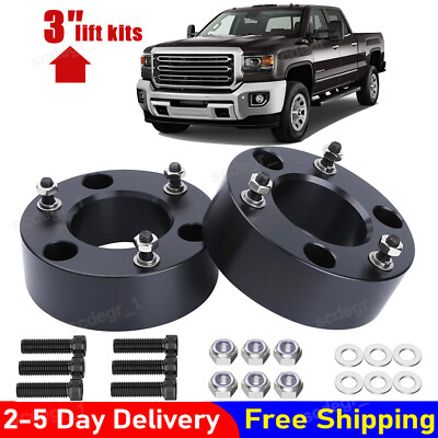 3" Front Leveling lift kit for 2007-2019 Chevy Silverado GMC Sierra ...
