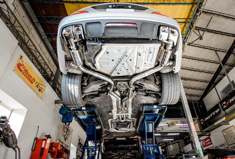 Mercedes Benz AMG CLS63 (C218 / W218 / X218) M157 iPE Cat-back Exhaust ...