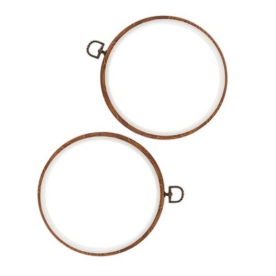 2 Pcs Embroidery Rings Stitching Hoops Cross Supplies and Accessories ...