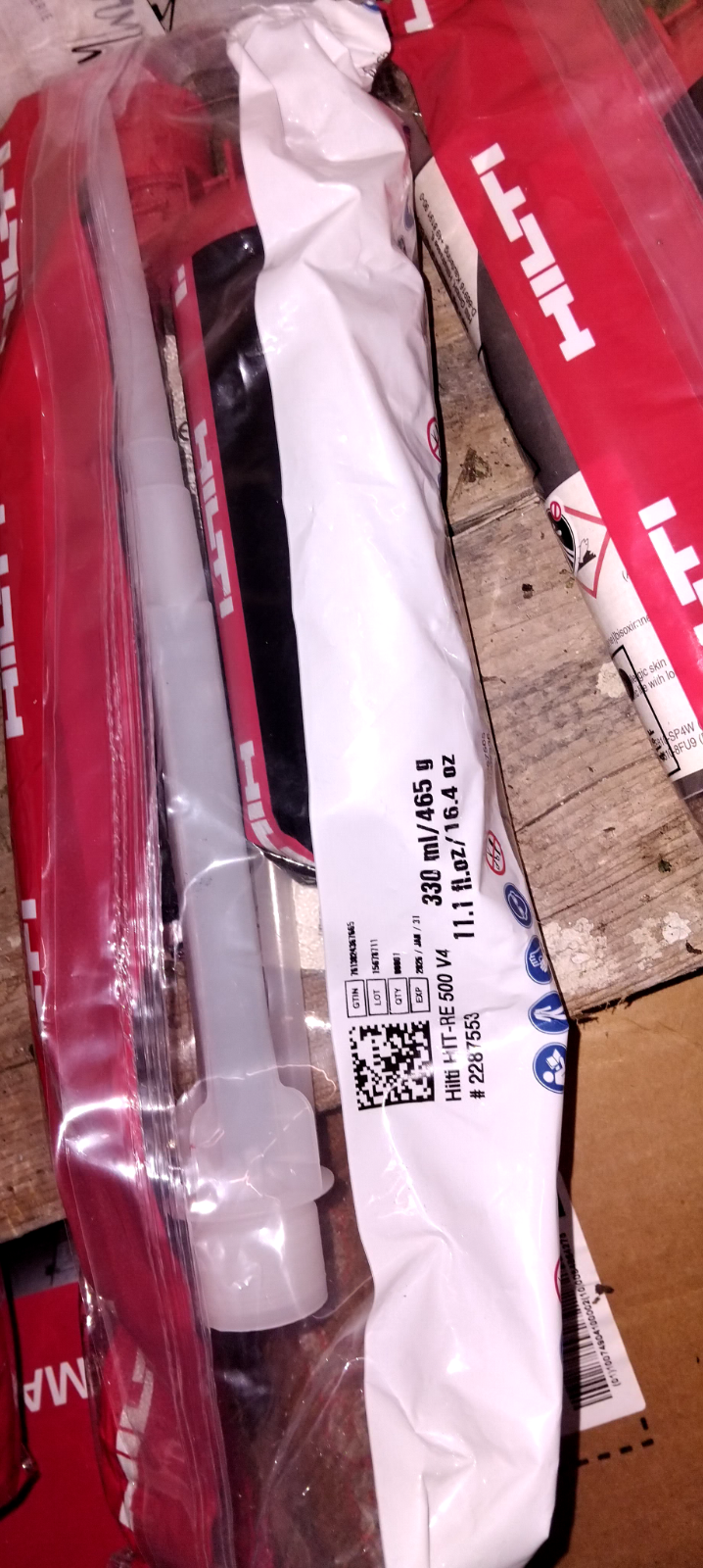 Hilti HIT-RE 500 (330ml) Klebeanker Chemieanker / Original | eBay.de