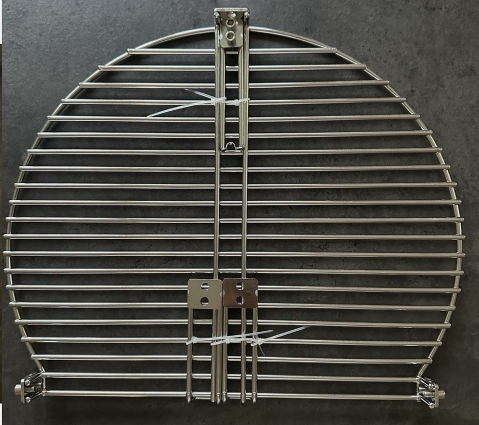 NEW Dracarys Grill Stack Rack for Big Green Egg Stainless Steel BBQ ...