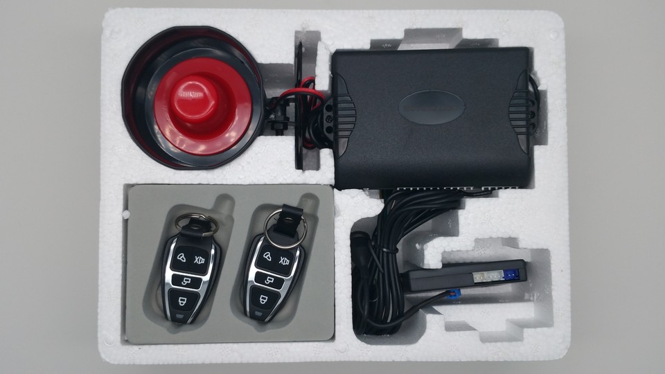 MOTORGUARD 898D ONE WAY REMOTE KEYLESS CAR VAN ALARM SECURITY SYSTEM ...