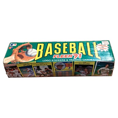 1991 Fleer Factory Baseball Set - Retail Edition (Unopened, Factory ...