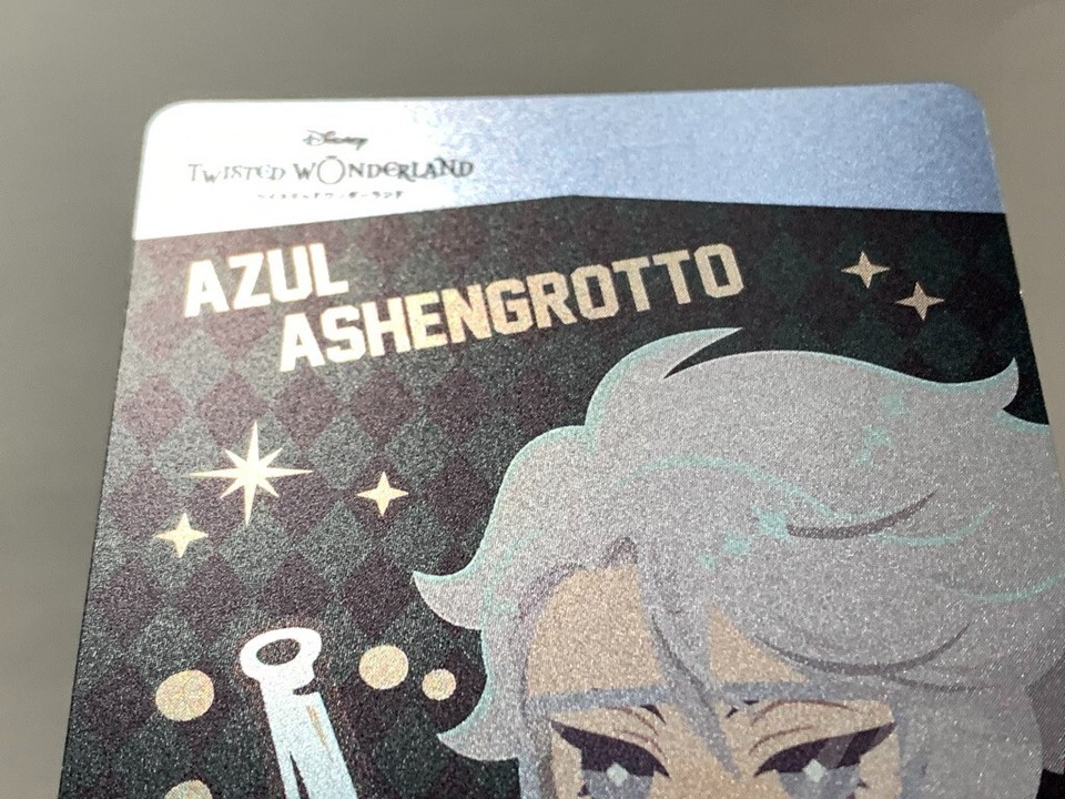 Azul Ashengrotto Disney Twisted Wonderland Plastic card Japanese p3-19 ...