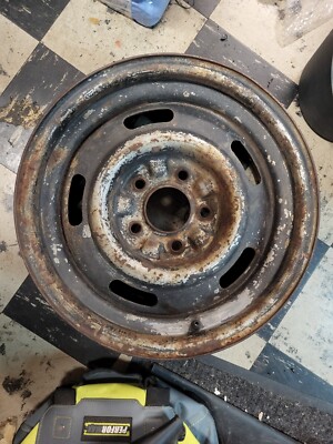 Chevy 15x7 Rally Wheel Code FW Monte Carlo Nova Chevelle Camaro RIM 15 ...