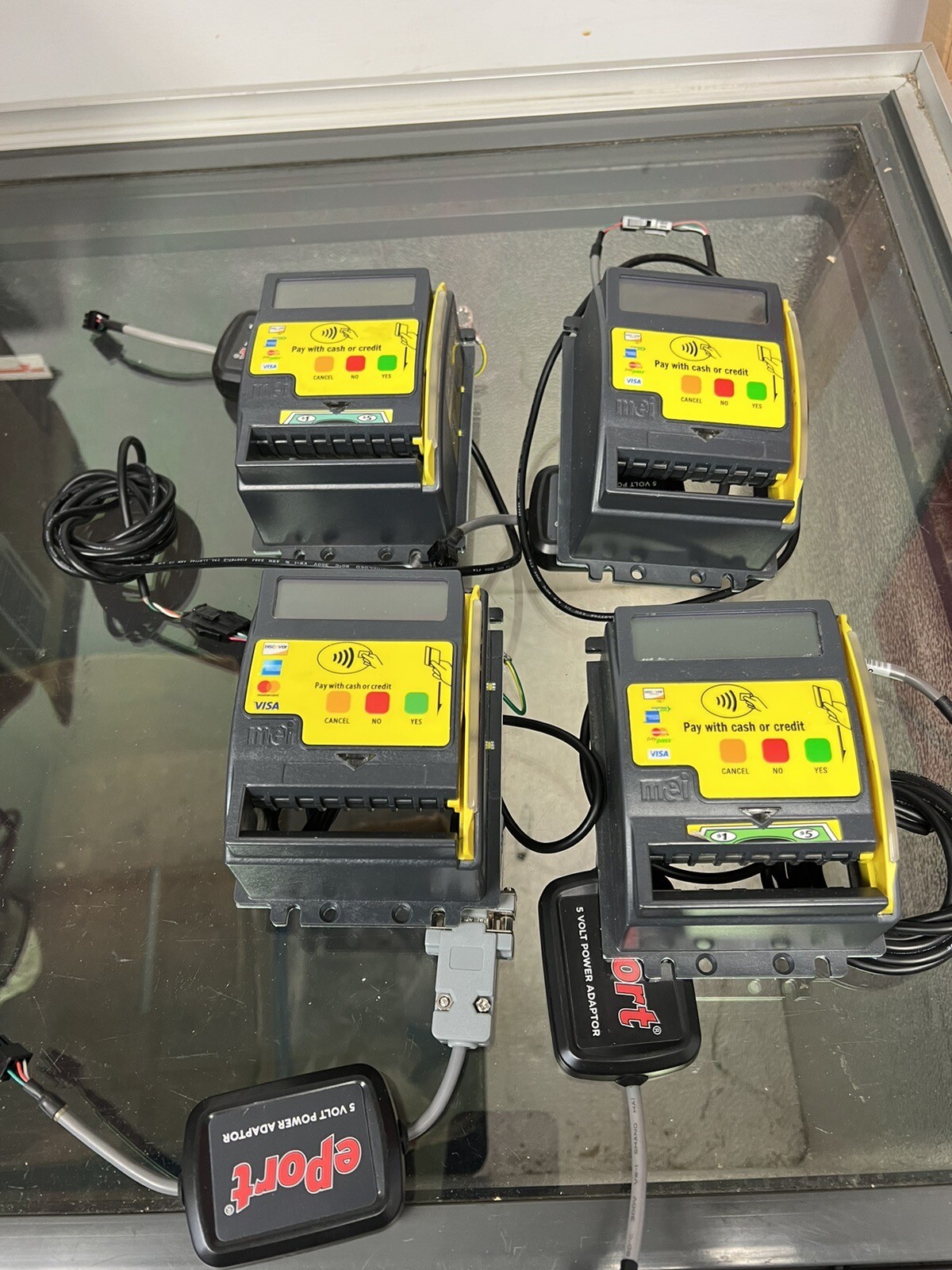 (4) Mars CPI MEI 4 in 1 Credit Card Mask Bezel Swipe 4n1 Tap ...