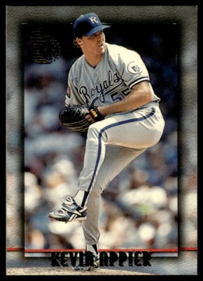 1995 Topps Embossed #43 Kevin Appier Kansas City Royals | eBay