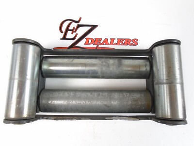 Heavy Duty Winch Recovery Cable Guide 10" Mount Holes (4) 1.5" Rollers ...