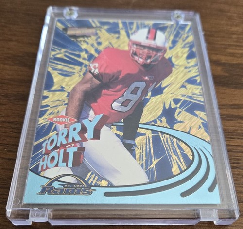 1999 Pacific Revolution Shadows #142 Torry Holt Rookie Card Rams #/99 ...