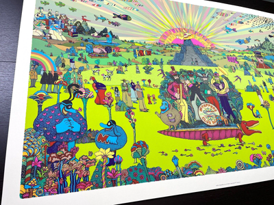 Beatles Pepperland Flowers