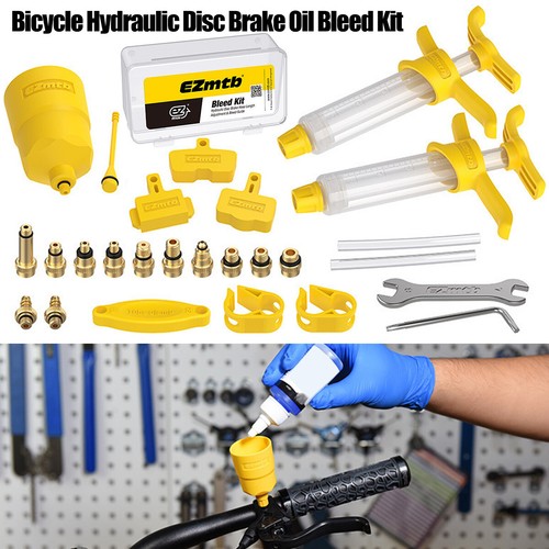 Bicycle Brake Bleed Kit Bicycle Hydraulic Disc Brake Mineral Oil Funnel ...