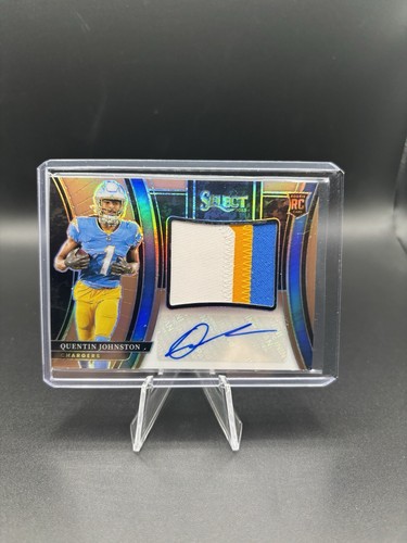 2023 Select QUENTIN JOHNSTON Copper RPA Tri-Color Patch 07/49🔥🔥🔥 | eBay