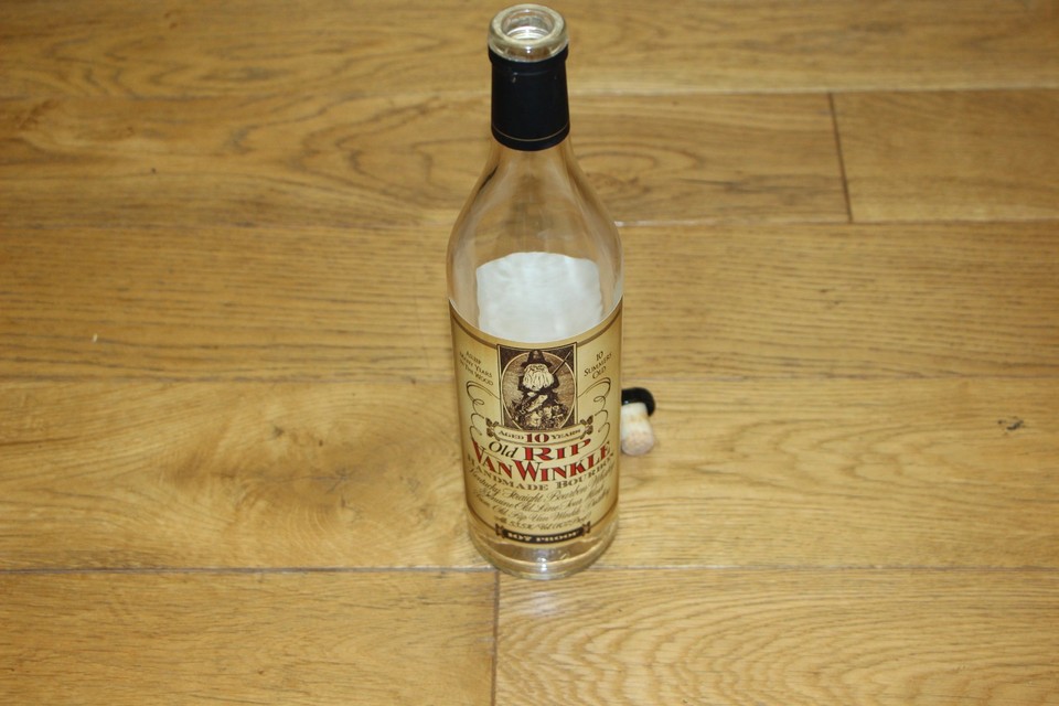 2025 Pappy Van Winkle - Old Rip Van Winkle 10 Year empty bottle ...