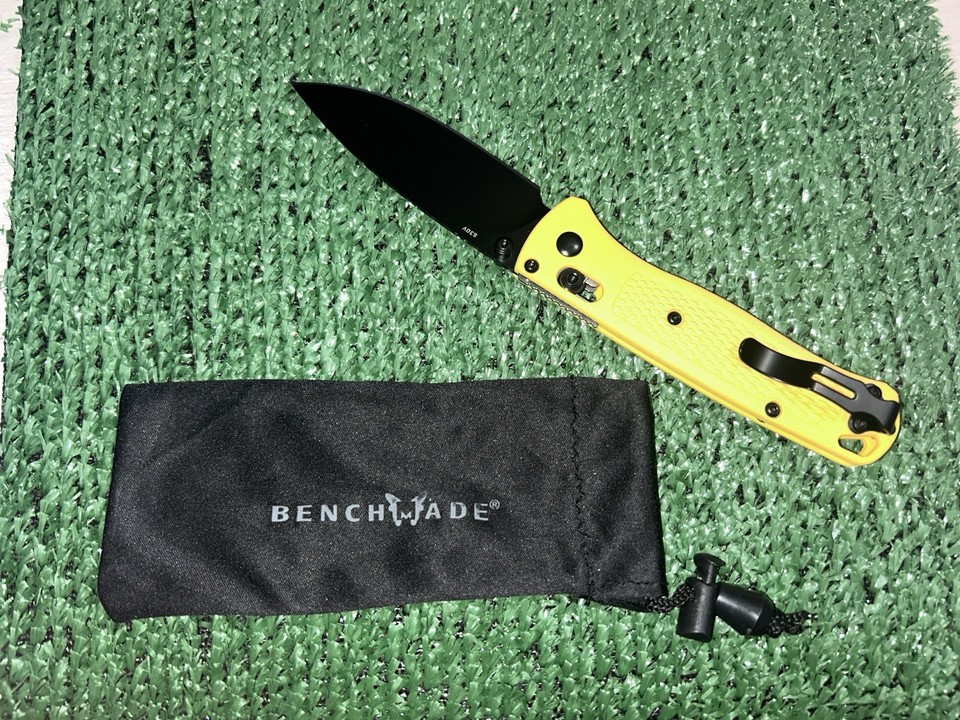 Benchmade 535 Bugout Folding Knife Yellow | eBay