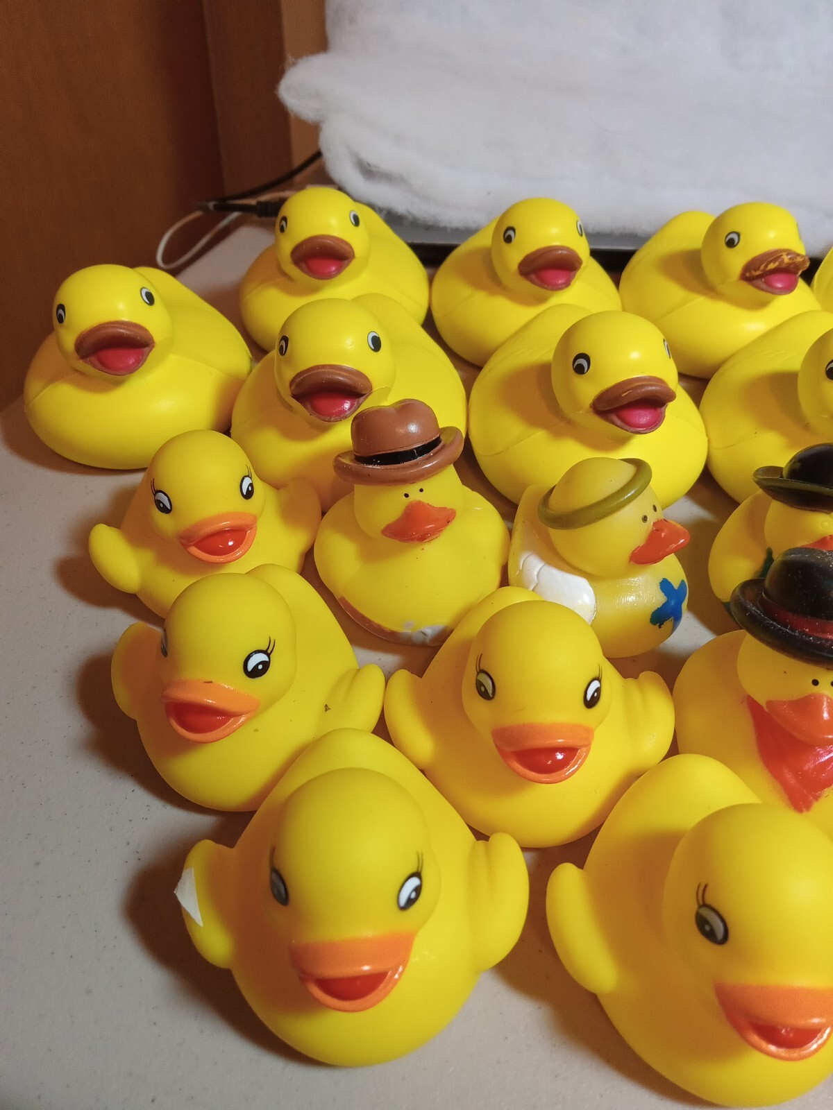 Yellow Rubber Squishy 39 Ducks Crafts Bathroom Playtime | eBay