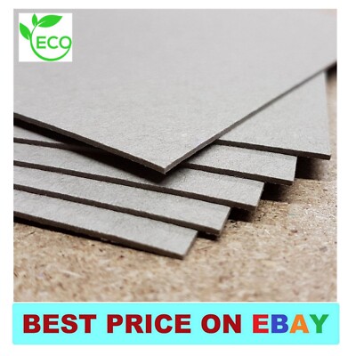 Greyboard A2 A3 A4 A5 A6 Grey Backing Card Board 1mm Thick Mount Frame ...