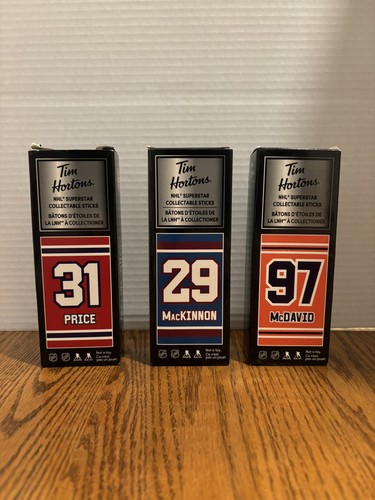 McDavid Mackinnon Price Tim Hortons NHL Superstars Collectible Mini ...