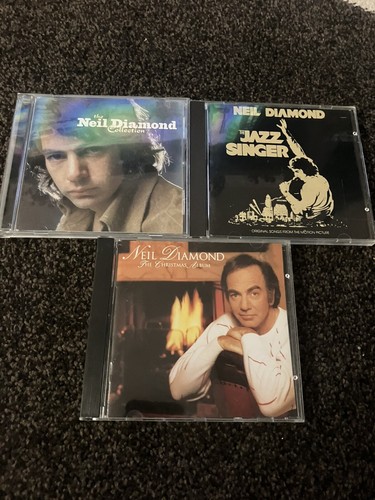 Neil Diamond 3 CD Lot - Collection Jazz Singer Sdtk & Christmas Album ...
