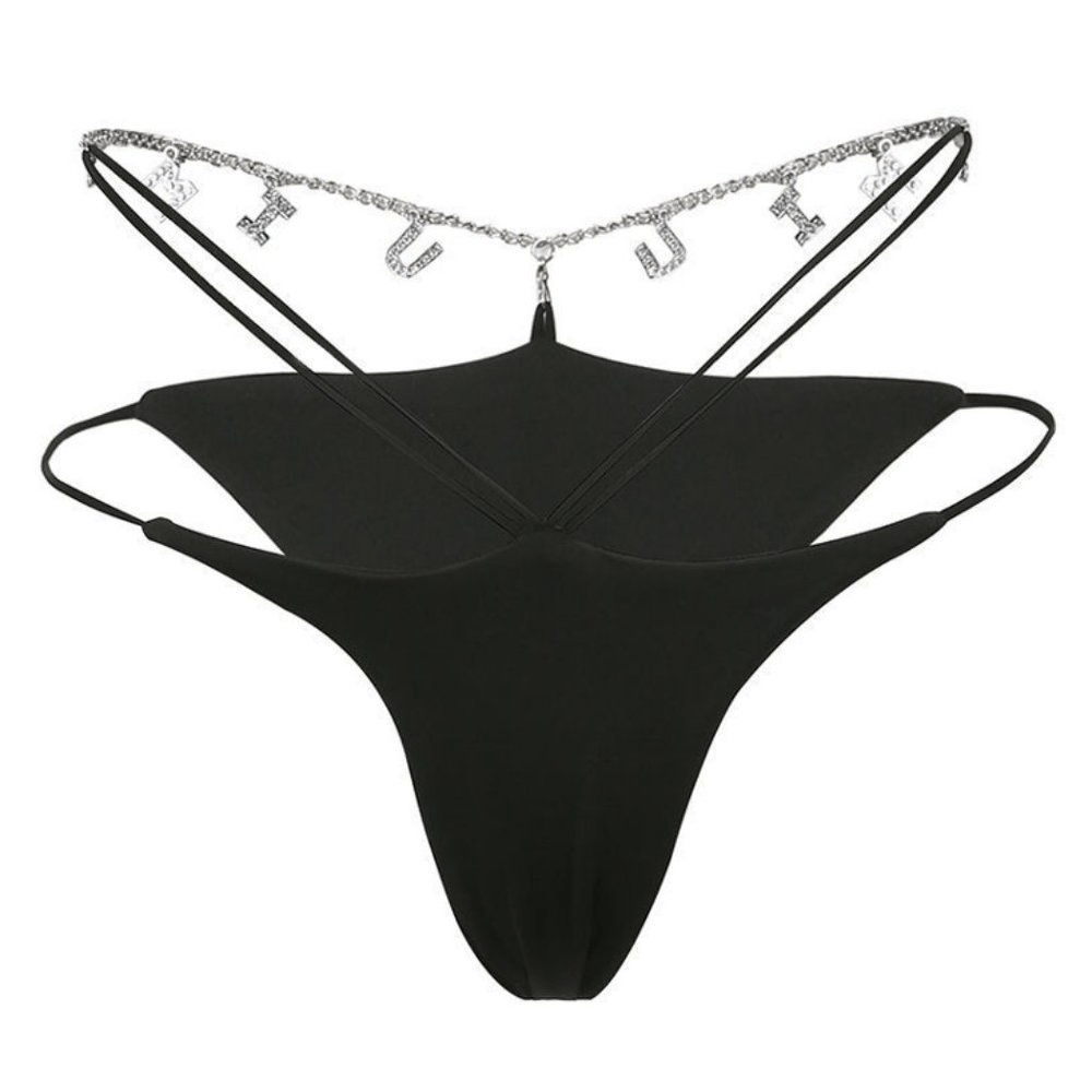 Flirty Waist Chain String Bikini Panty | Women Underwear Thongs G ...