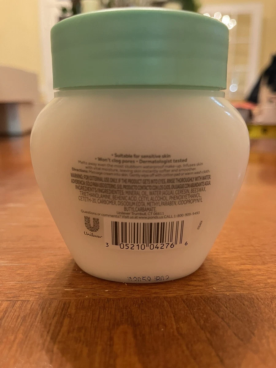 Ponds Cold Cream Ingredients