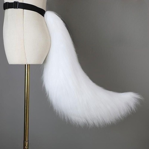 new Halloween role-playing artificial fox long tail 70CM tail accessory ...