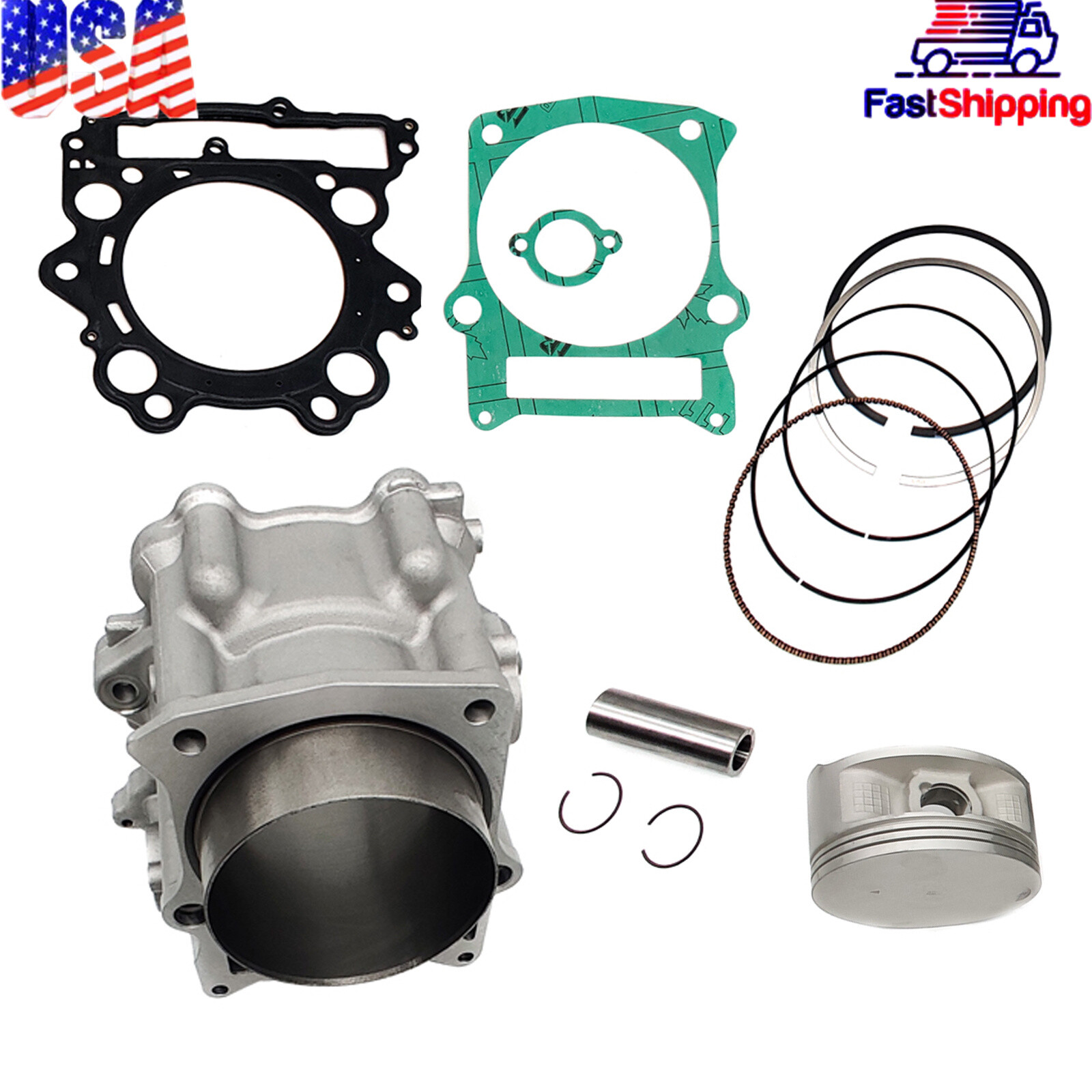 Engine Cylinder Head EFI+Cylinder kit For HiSUN 550 Challenger Sector ...