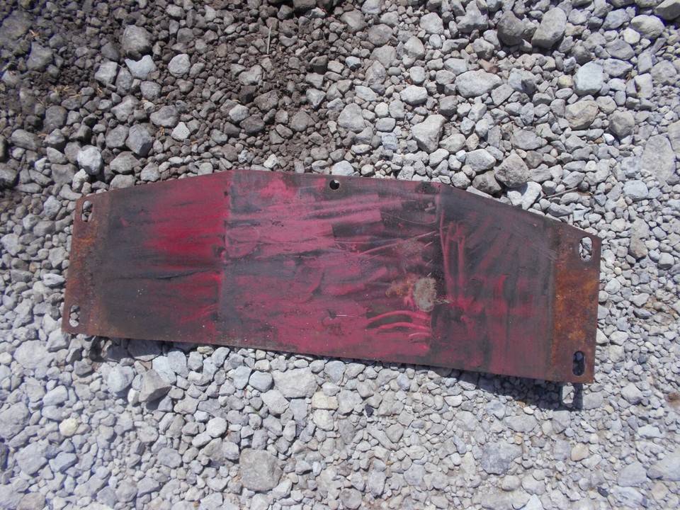Farmall IHC IH 656 RC tractor radiator bottom mud shield splash guard ...