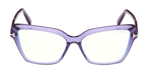 Tom Ford FT 5948-B BLUE BLOCK FILTER Clear VIOLET 55/15/140 women ...