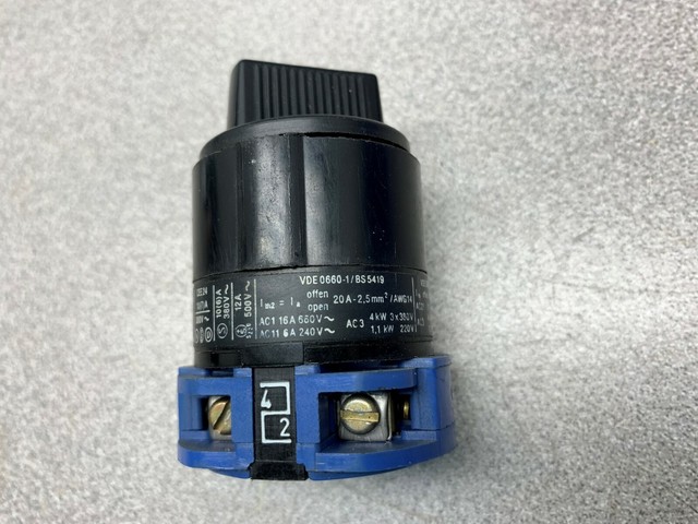 Kraus & Naimer B18 Rotary Switch VDE 0660-1/bs5419 for sale online | eBay