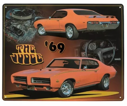 1969 Pontiac GTO Judge - The Judge - Metal Sign 12 x 15 | eBay