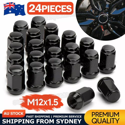24PCS 12x1.5 Wheel Nut Lug Nuts For Ford Ranger Triton Bravo Sunraysia ...