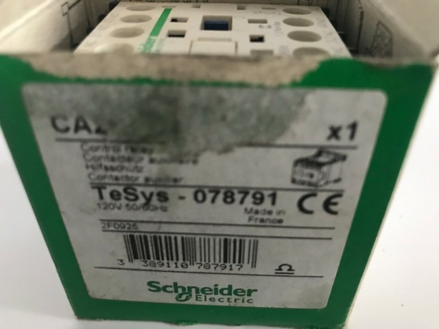 Schneider Electric CA2KN22G7 IEC Control Relay 120vac 2no/2nc 2vlh6 for ...