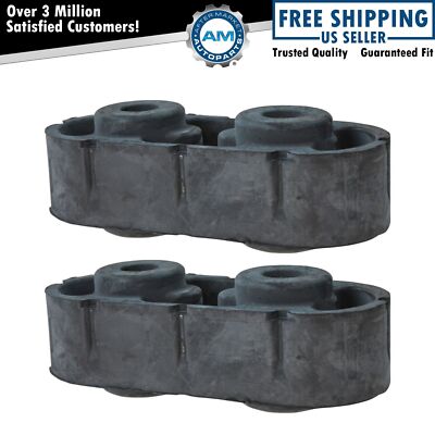 OEM 15092802 Exhaust Pipe Muffler Hanger Insulator Pair for Chevy GMC ...