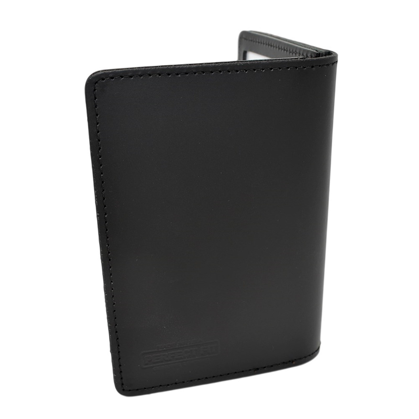 DEA Agent Badge Wallet Double ID Cards Outside Mount Black Leather Case ...