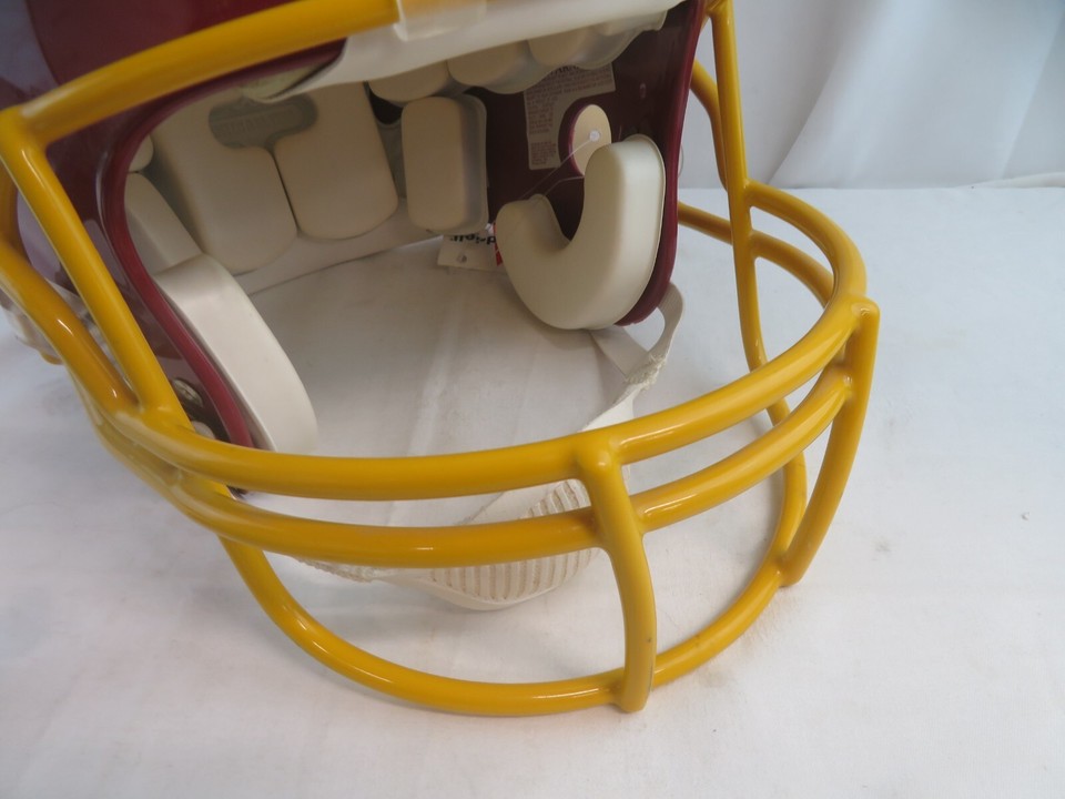 Washington Redskins Full Size Football Helmet Riddell VSR4 LX Raleigh ...