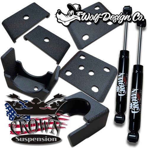 1988-1998 C1500 CK OBS 6" Rear Drop Lowering Axle Flip Kit & Shocks | eBay