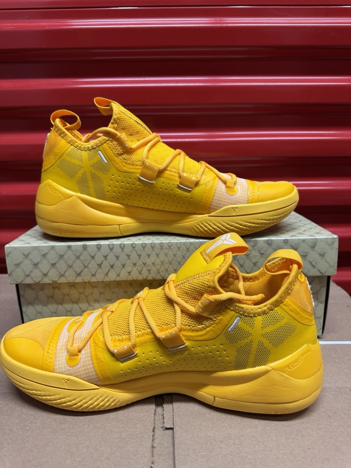 Men’s Size 8.5 - Nike Kobe AD TB Promo Exodus Yellow Basketball AT3874 ...