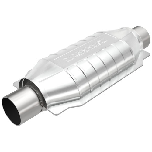MagnaFlow Catalytic Converter Universal 2 1/4" Inlet/Outlet 16" Len EA ...