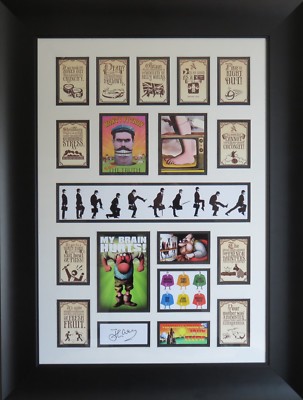 John Cleese Signed Monty Python Card & Photo Display Framed Fawlty ...