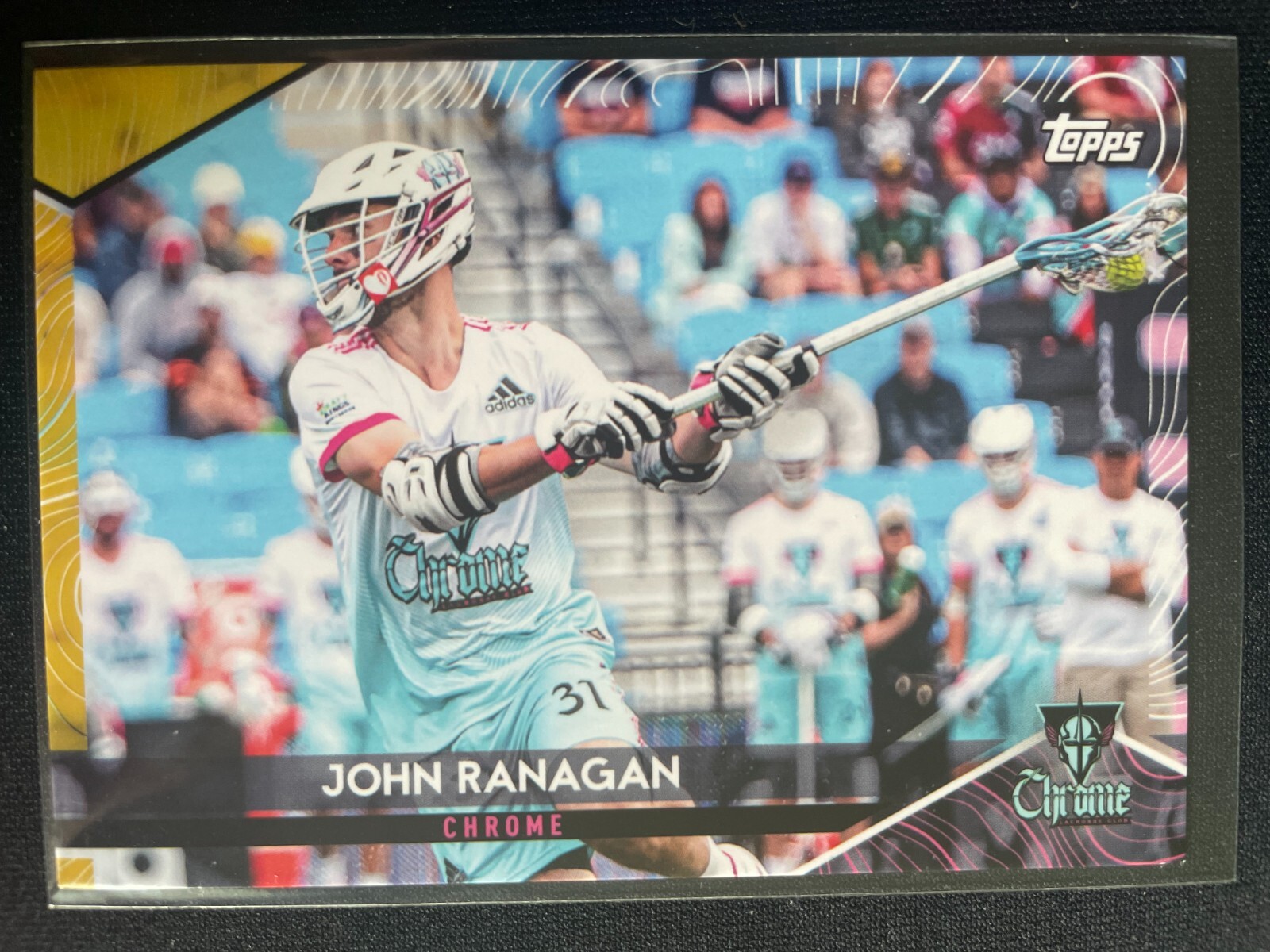 John Ranagan 2022 Topps Premier Lacrosse League PLL Gold Parallel Card ...