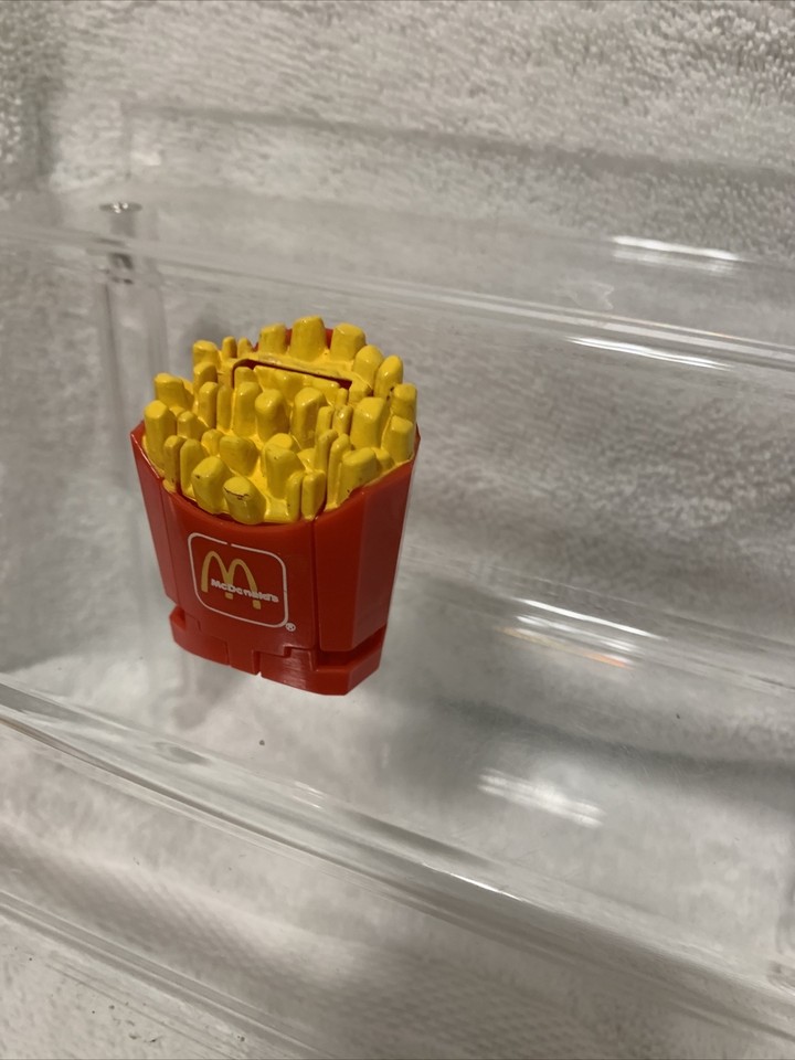 1987 McDonalds Happy Meal Transformer French Fries Robot Transformer ...