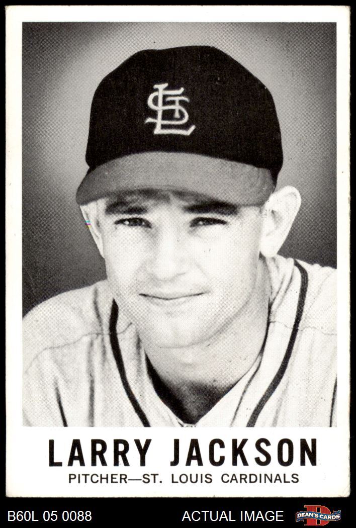 1960 Leaf #15 Larry Jackson Cardinals 4.5 - VG/EX+ | eBay