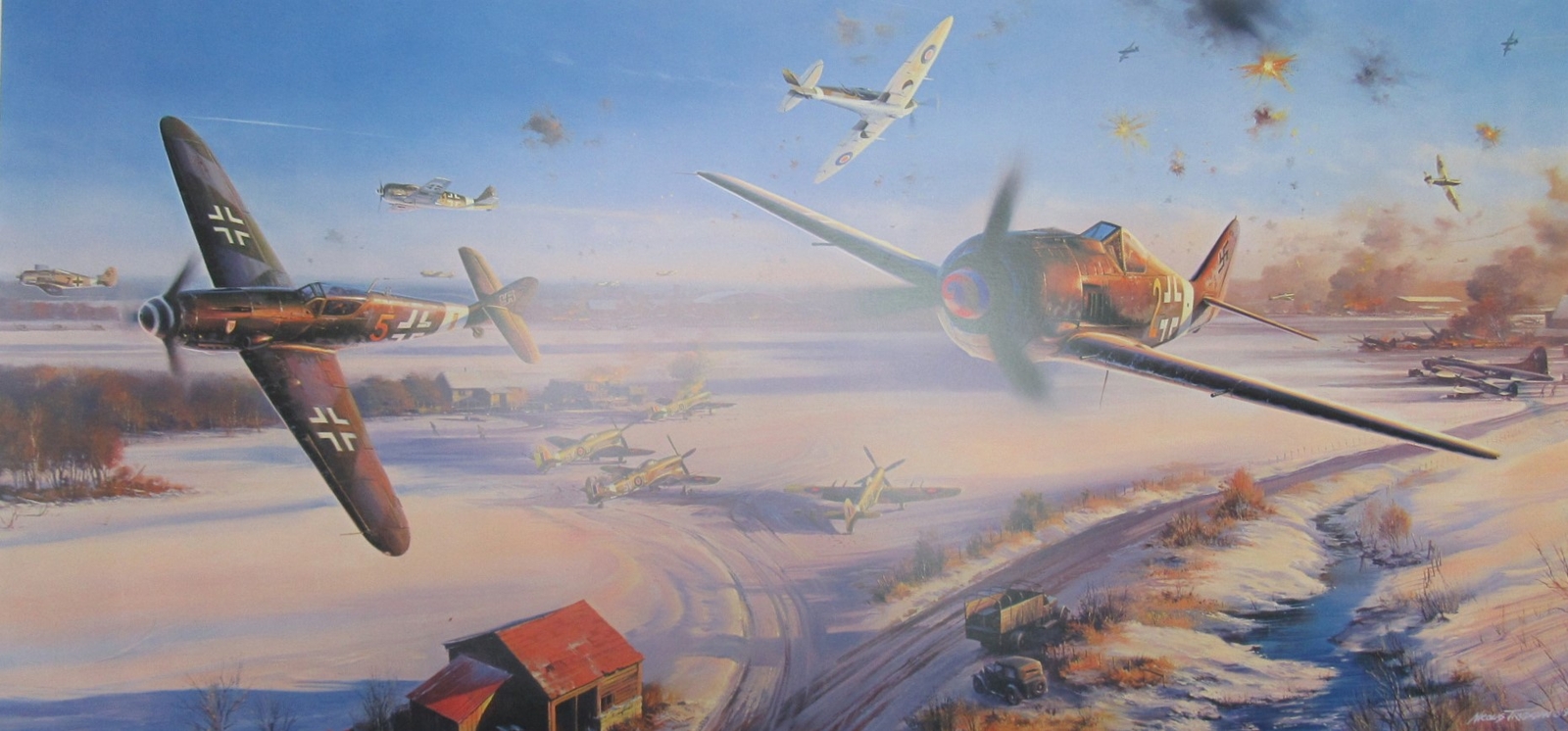 Operation Bodenplatte by Nicolas Trudgian (Print). | eBay