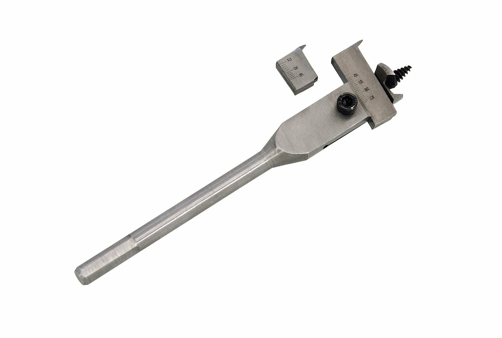 Expansive Flat Wood Boring Drill Bit Set 22 -76mm Adjustable Spade Bit ...