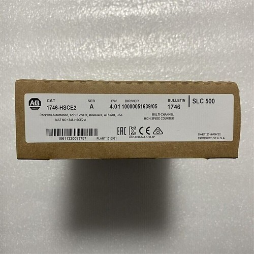 NEW Unopened Allen-Bradley 1746-HSCE2 Multi-Channel High Speed Counter ...