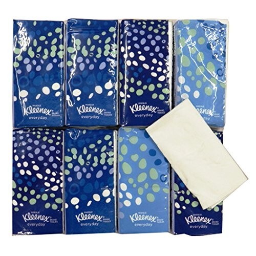 4 PK KLEENEX Everyday Travel Size Tissues 8 Individual Packs Buy More ...