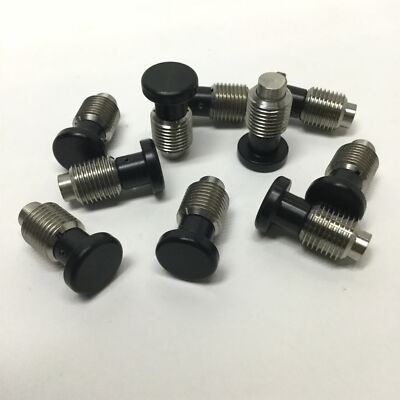 Lot of 10 Spring Plunger Pin Detent Hand-Retractable Knob-Release 1/2 ...